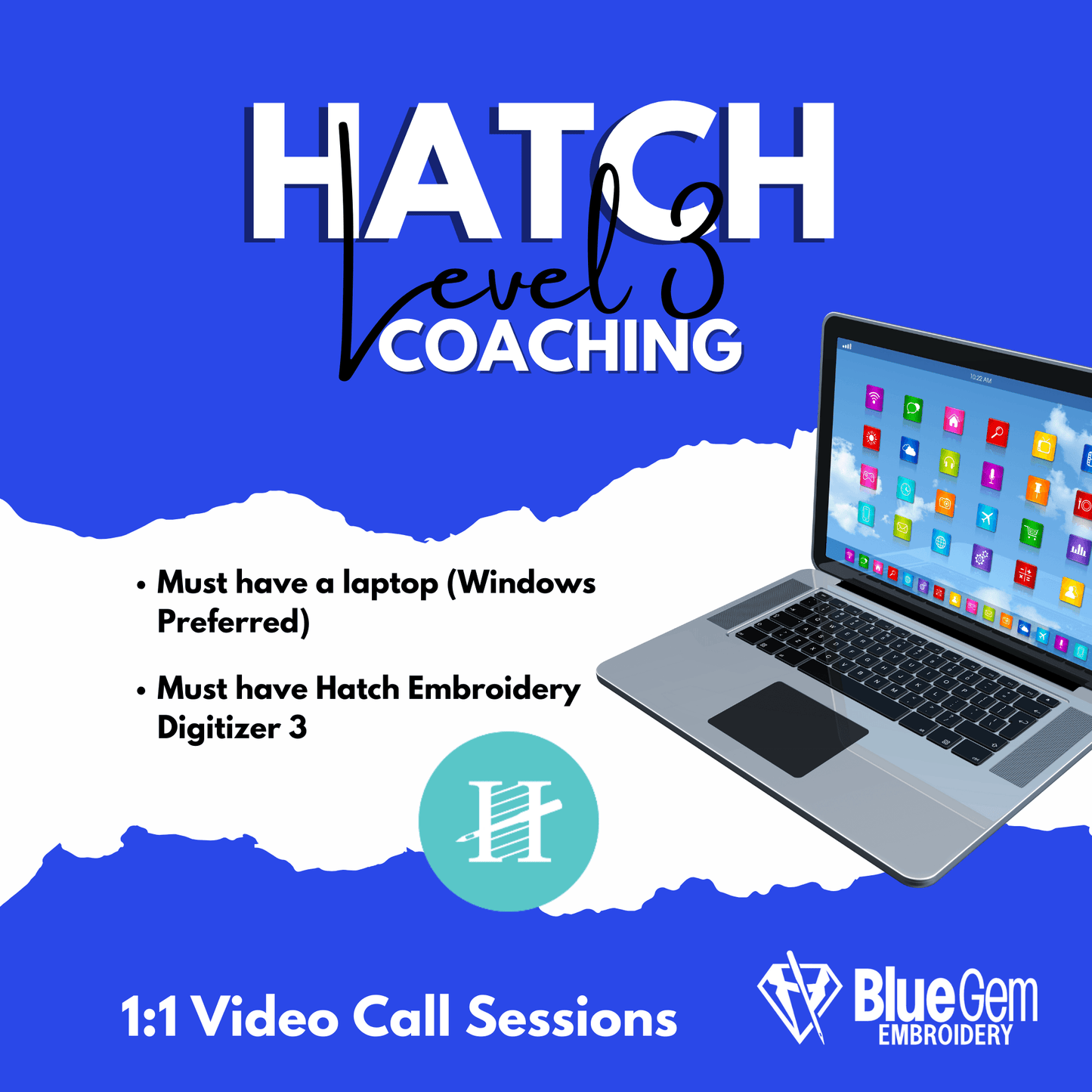 Blue Gem Embroidery: Designs, Tutorial & Coaching